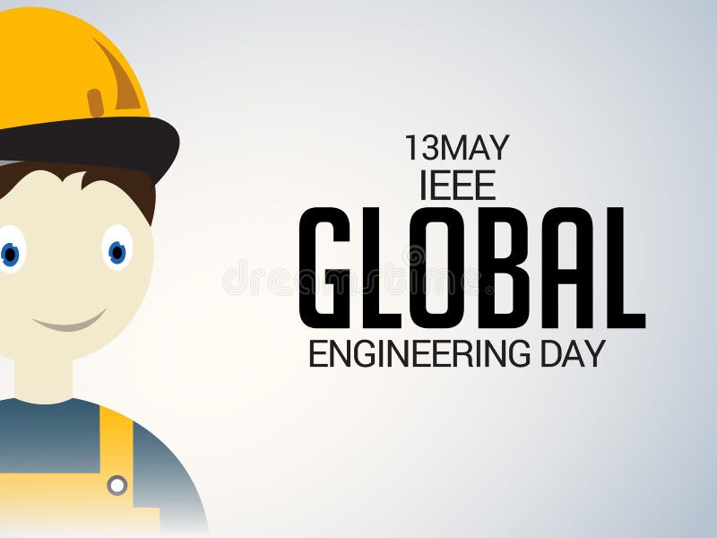 Ieee Global Engineering Day. Stock Illustration - Illustration of ...