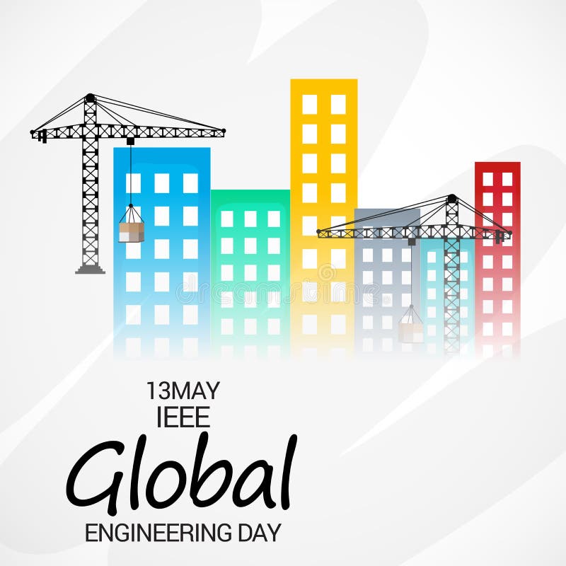 Ieee Global Engineering Day. Stock Illustration - Illustration of ...