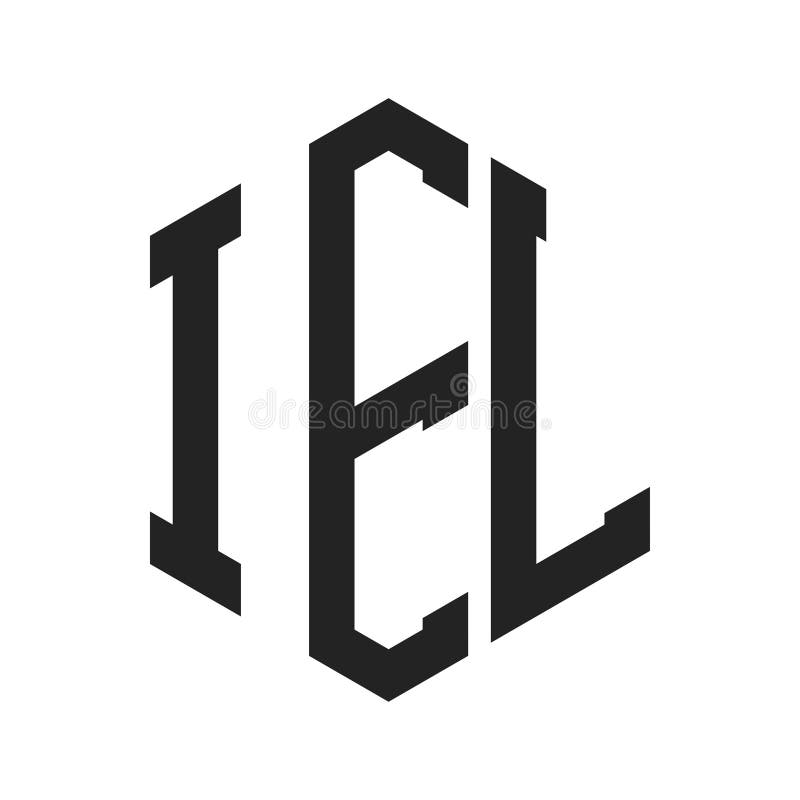 IEL Logo Design. Initial Letter IEL Monogram Logo Using Hexagon Shape ...