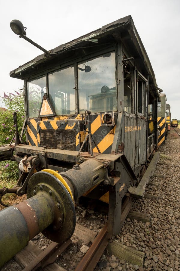 Train Graveyard At North Carolina Transportation Museum Editorial Stock ...