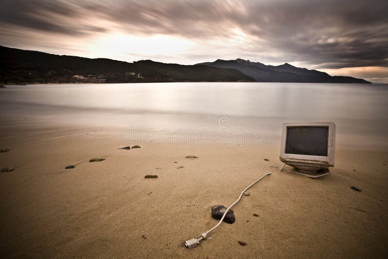 Stranded on island stock photo. Image of sand, turquoise - 3661284