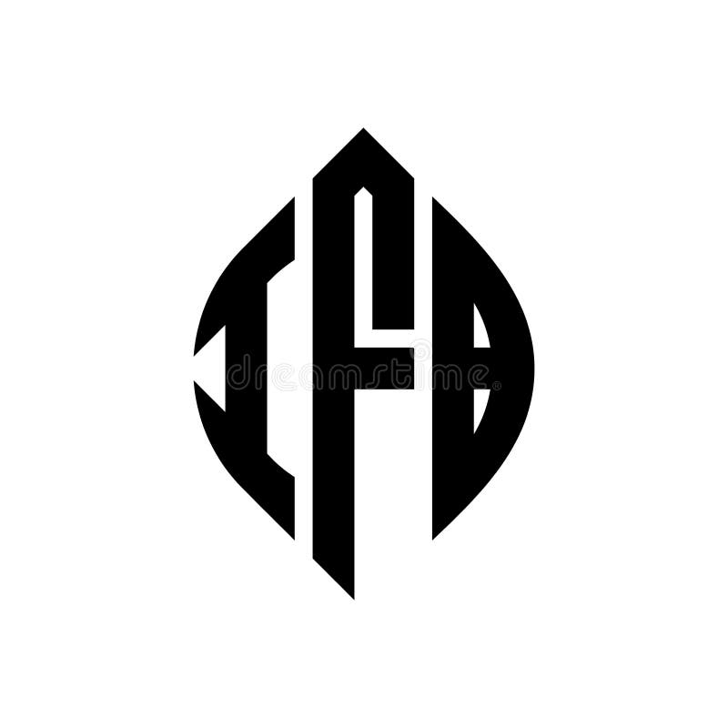 IFB Circle Letter Logo Design with Circle and Ellipse Shape. IFB ...