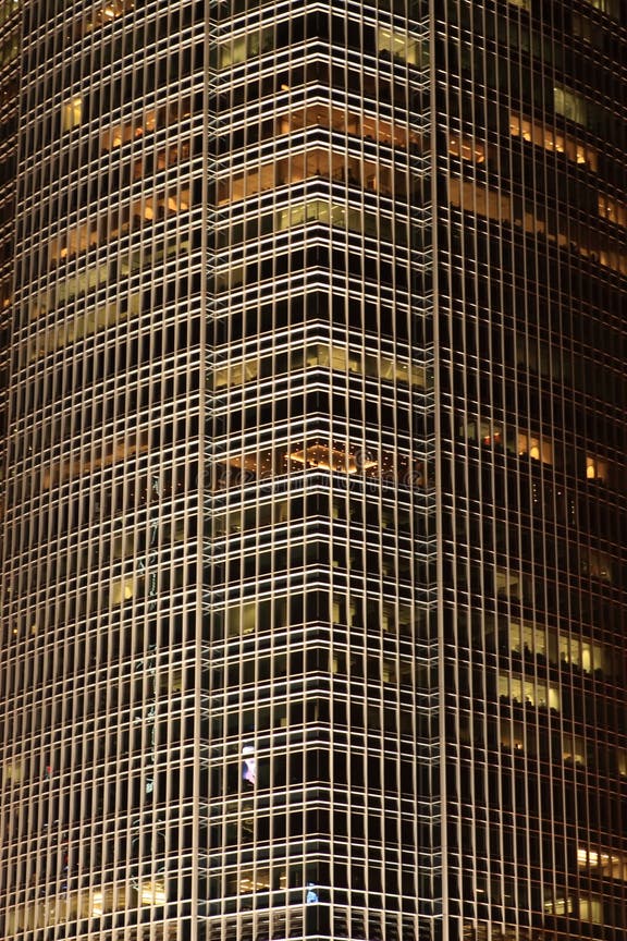 IFC building Hong Kong stock image. Image of night, high - 6742079