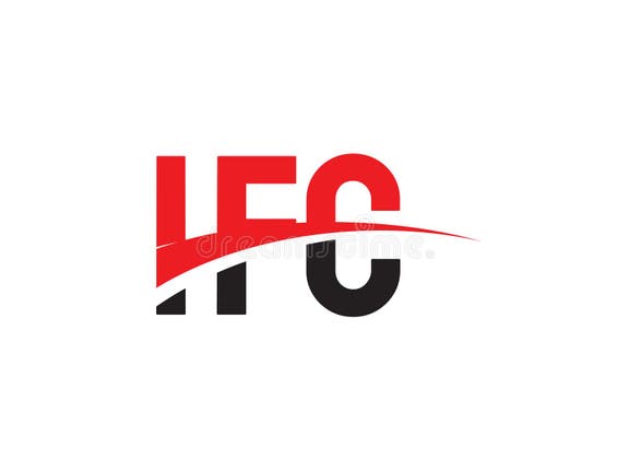 IFC Letter Initial Logo Design Vector Illustration Stock Vector ...