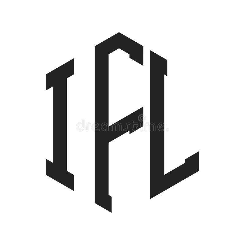 IFL Logo Design. Initial Letter IFL Monogram Logo Using Hexagon Shape ...
