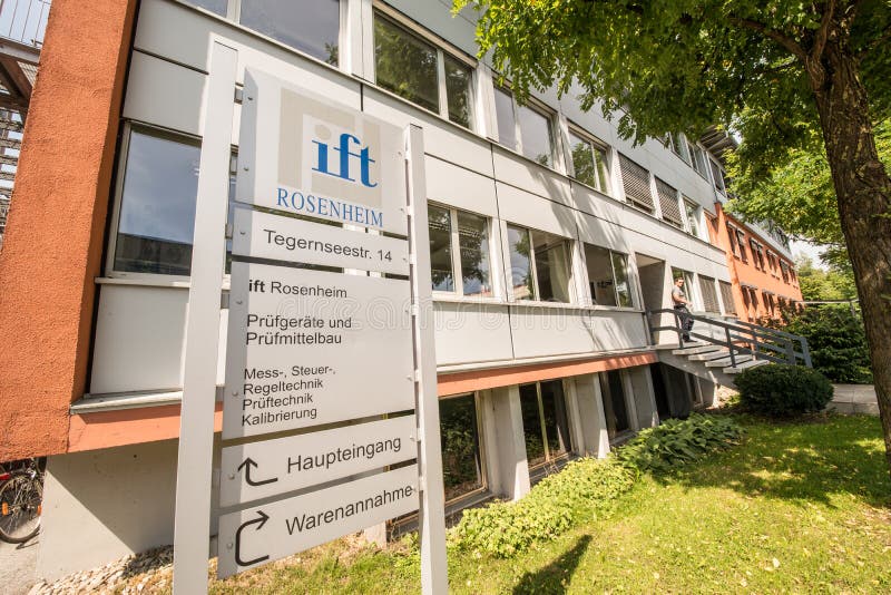 Ift Rosenheim editorial photography. Image of germany - 42959832