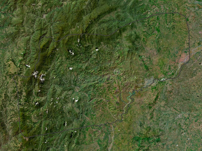 Ifugao, Philippines. High-res Satellite. No Legend Stock Illustration ...