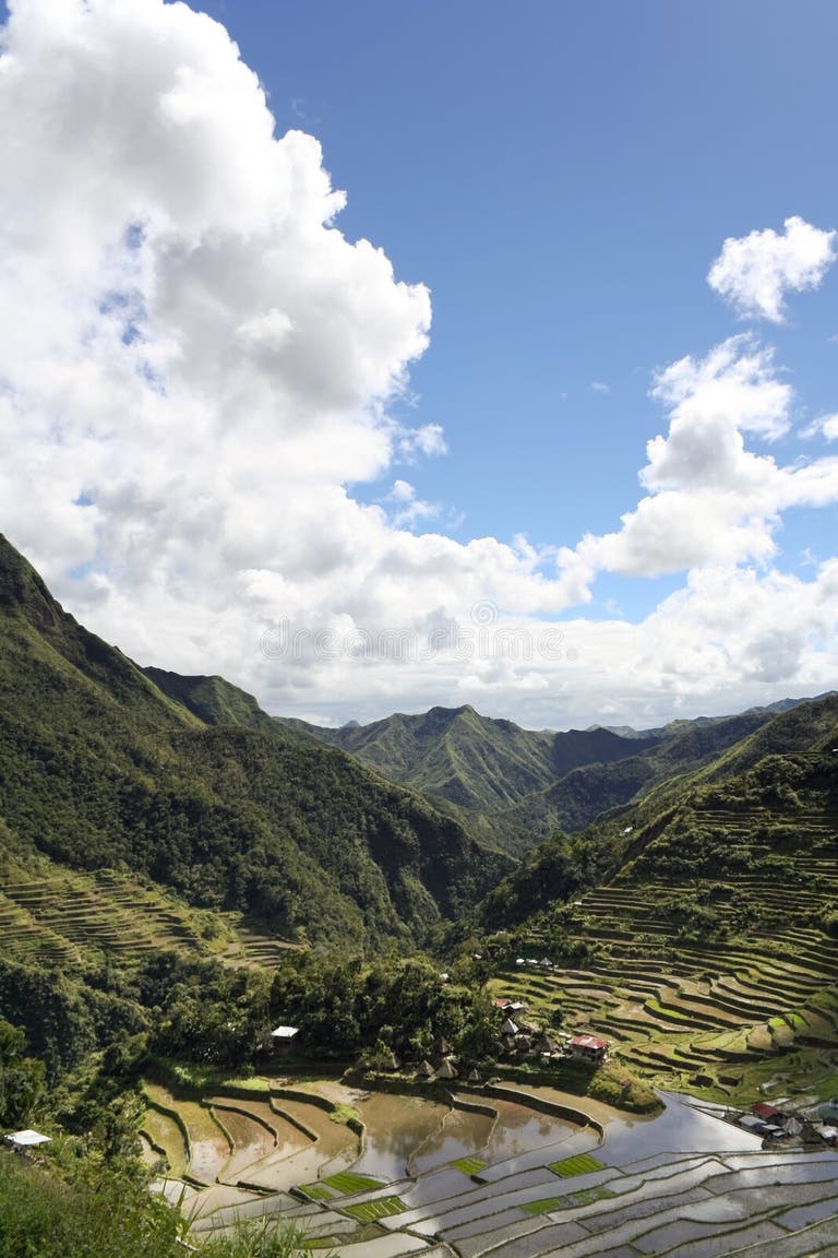 Ancient Ifugao Rice Terraces Batad Northern Luzon Philippines Stock ...