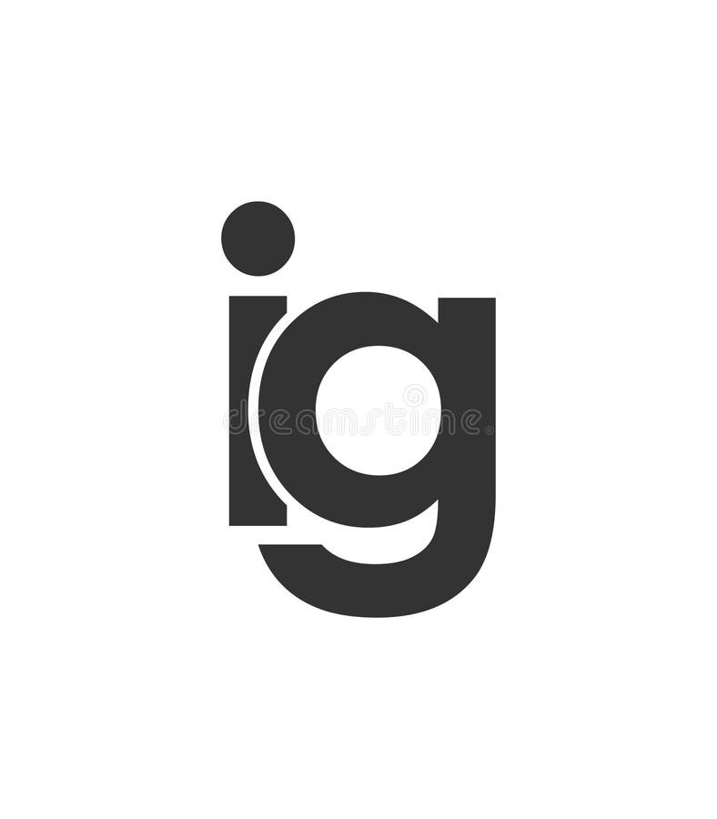 IG Creative Geometric Initial Based Modern and Minimal Logo. Letter I G ...