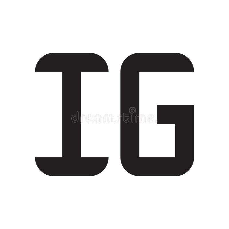 Ig Letter Initial Logo Design Stock Illustrations – 840 Ig Letter ...