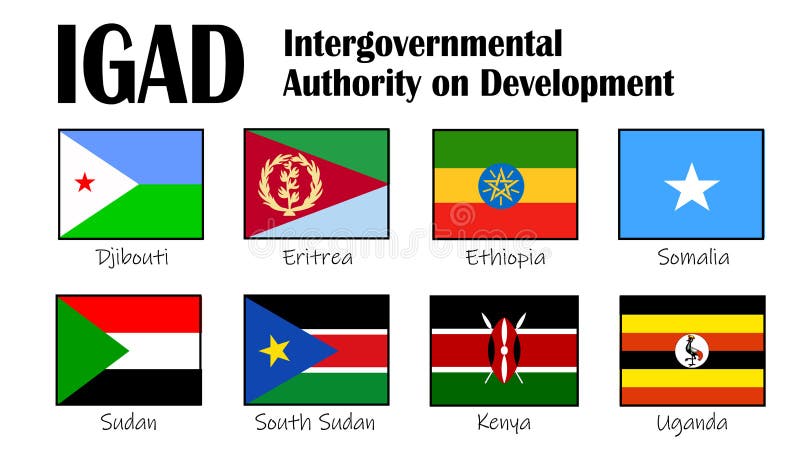 Igad Member Countries Of The Intergovernmental Authority On