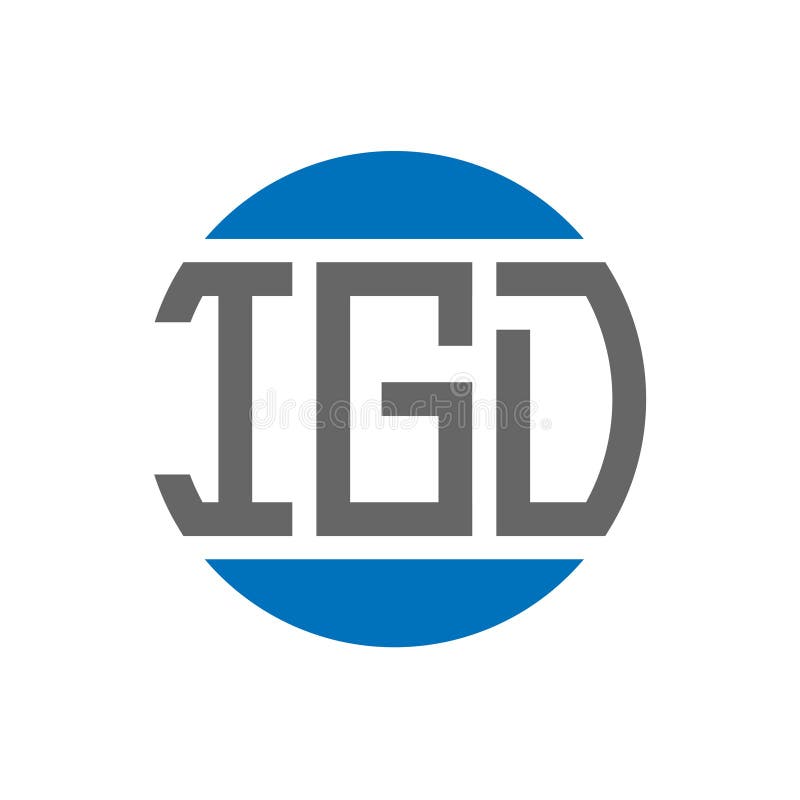 IGD Letter Logo Design on White Background. IGD Creative Initials ...