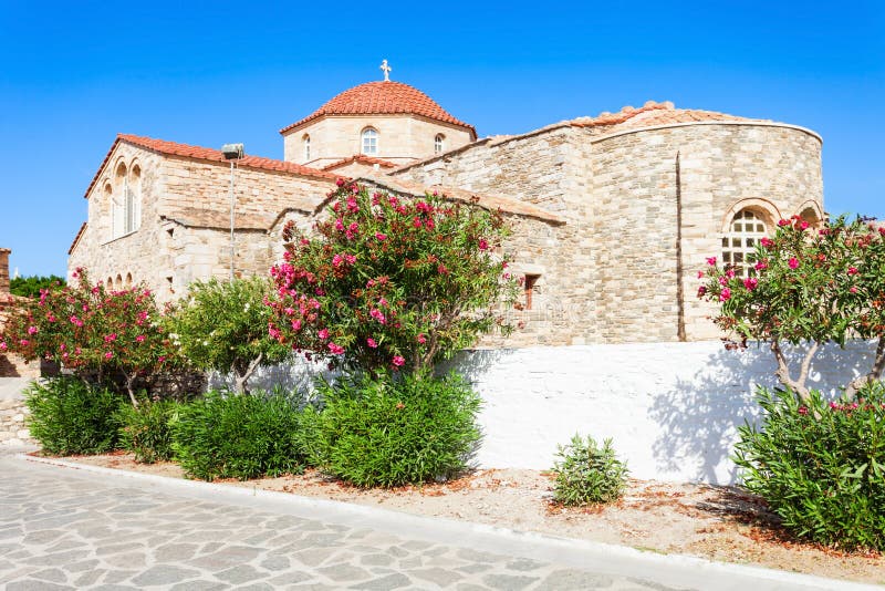 Iglesia De Panagia Ekatontapyliani, Paros Imagen de archivo - Imagen de tradicional, egeo: 89566693