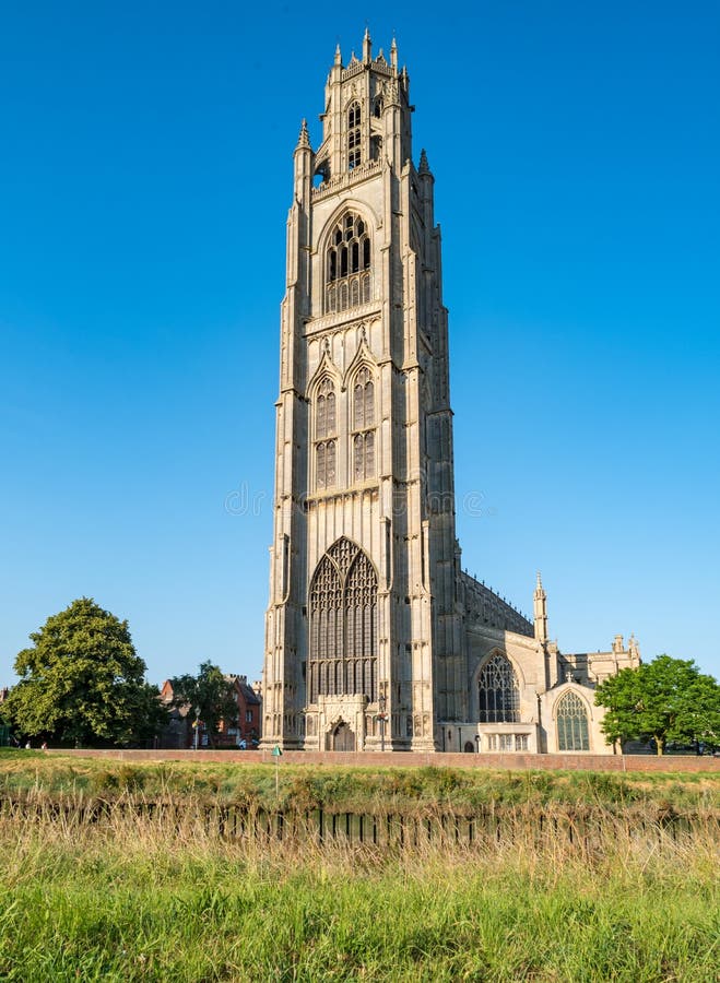Iglesia Del St Botolph En Boston, Inglaterra Foto de archivo - Imagen ...