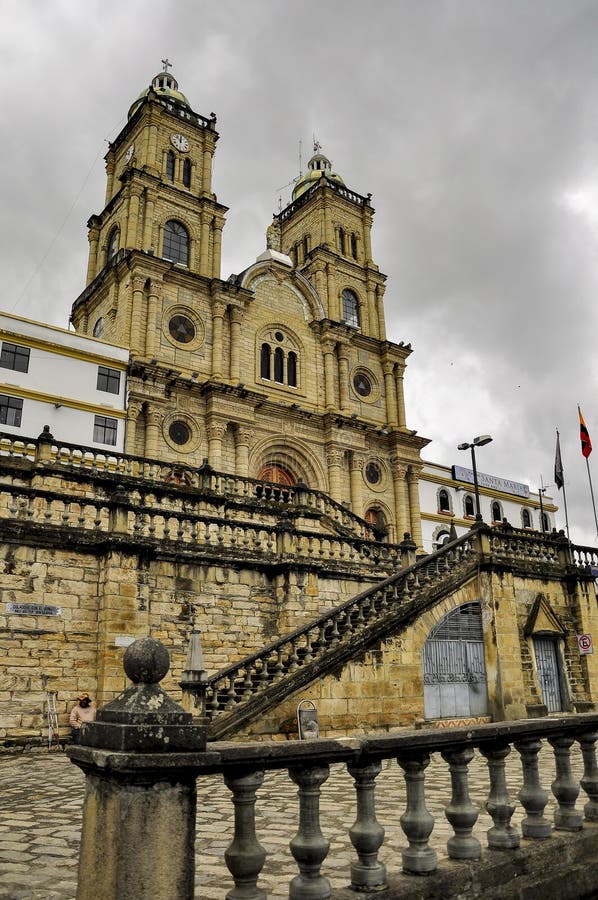 Iglesia, En Azogues, Ecuador Imagen de archivo - Imagen de piedra ...