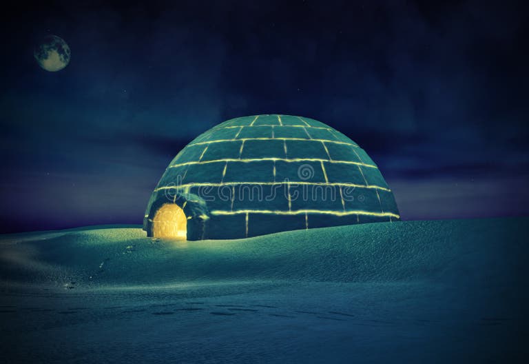 Traditional Snow Igloo Stock Illustrations – 850 Traditional Snow Igloo ...