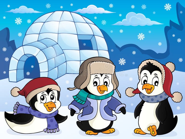 Igloo Penguin Stock Illustrations – 642 Igloo Penguin Stock ...