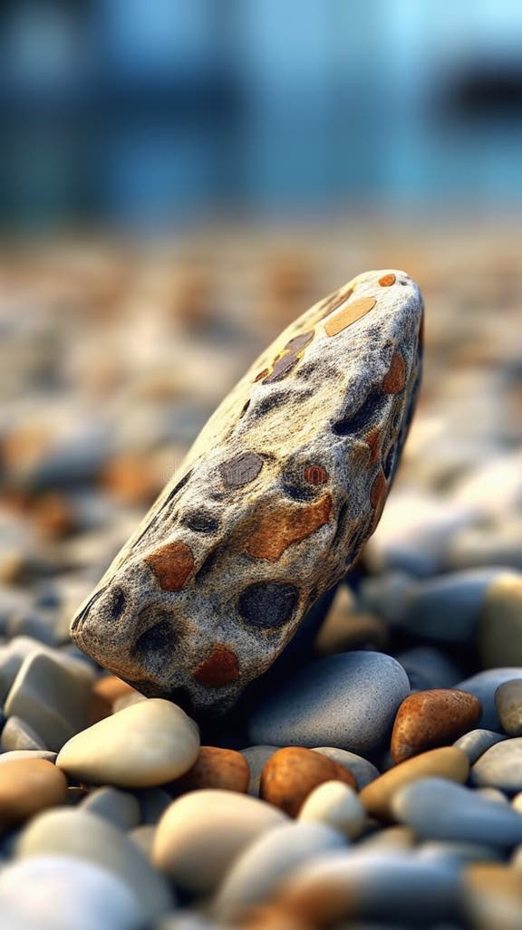 Igneous Rock Stone Wallpaper Macro Photo Blurred Background Stock ...