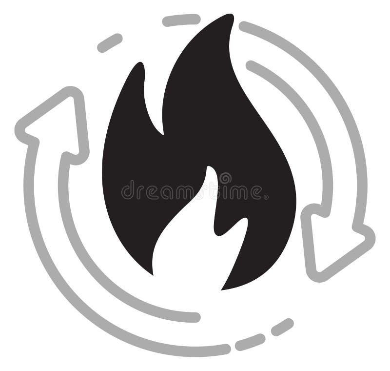 Ignite Fire Flame Vector Element Stock Vector - Illustration of blazing ...
