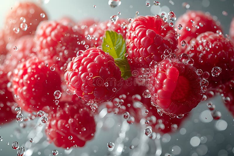"Joyful Berry Ballet: Whimsical Raspberry Dance in Creative Harmony ...
