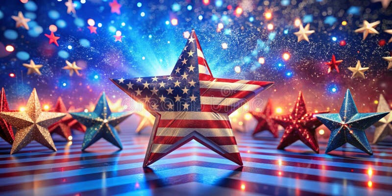Dynamic Fourth of July Background: Celebrate Independence Day with ...