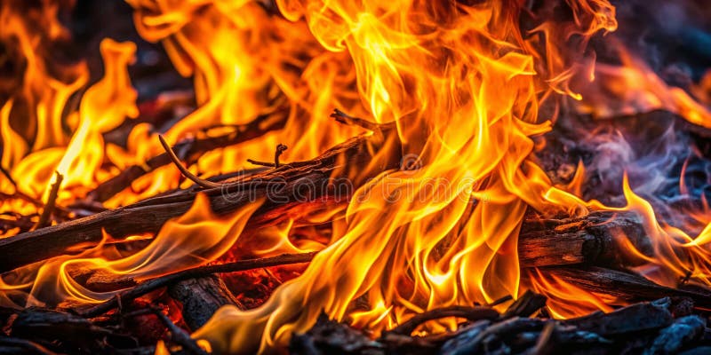 Dynamic Fire Flames Background Texture Realistic Visual Effects Overlay ...