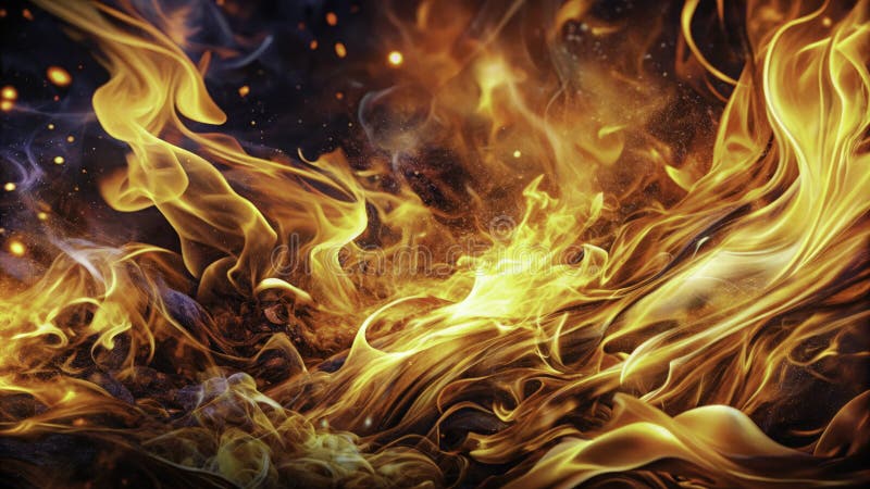 Stunning Abstract Fire Flame Texture: a Dynamic Double Exposure for ...