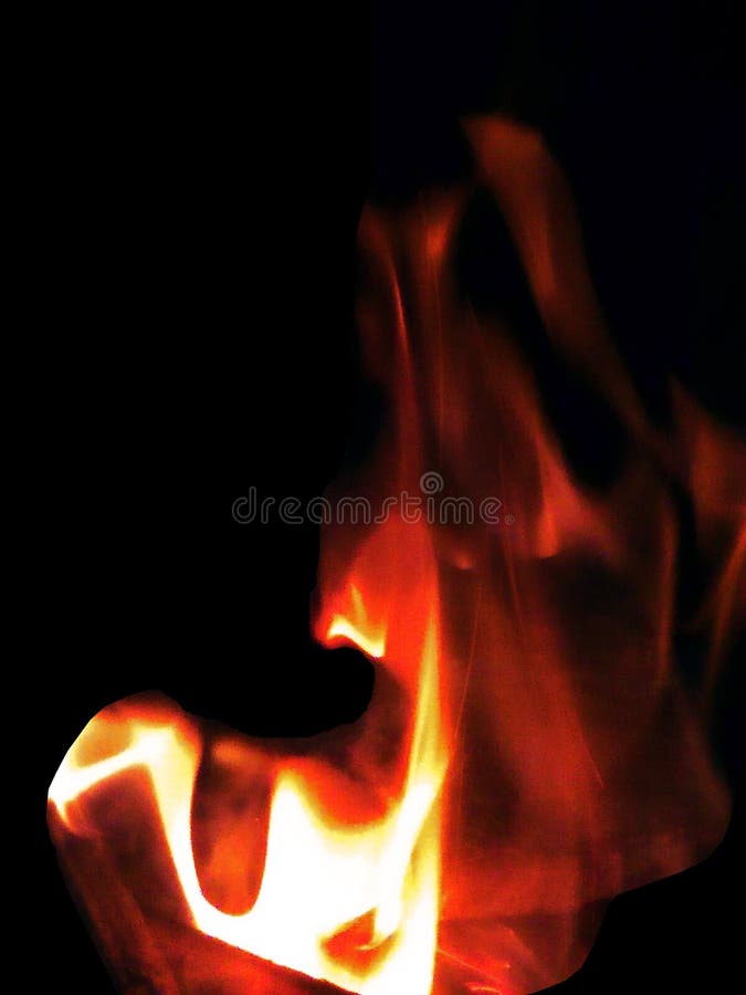 Ignitiery Fire Flames with Sparkle Stock Photo - Image of flame, fires ...