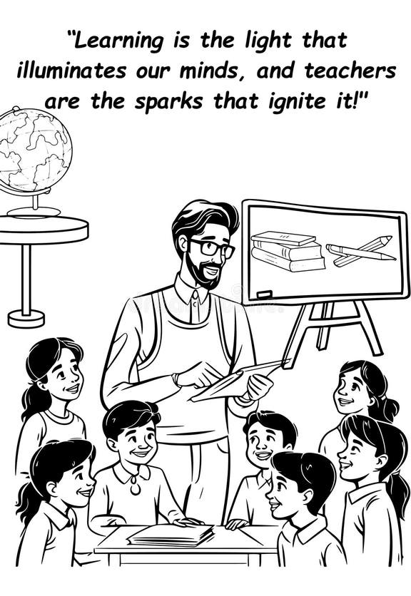 Igniting Curiosity: the Power of Teaching in a Classroom Setting Stock ...