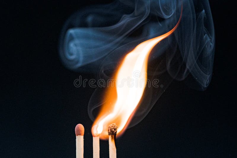 Ignition Burning Matchstickss Stock Photos - Free & Royalty-Free Stock ...