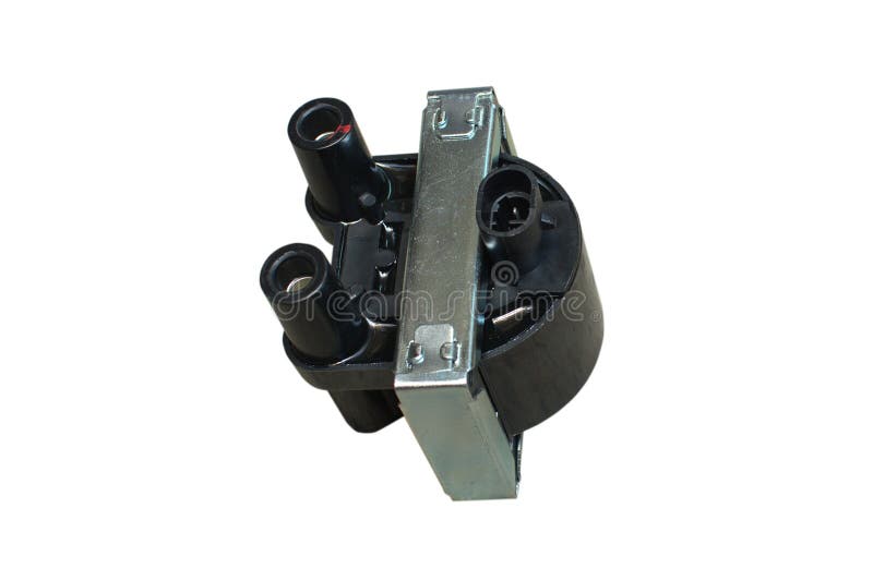 Ignition Coil for Gasoline Four-cylinder Stock Image - Image of vehicle ...