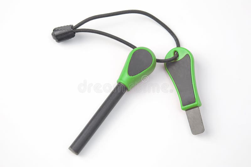 The a Ignition Steel for Striking Fire Stock Image - Image of ignition ...