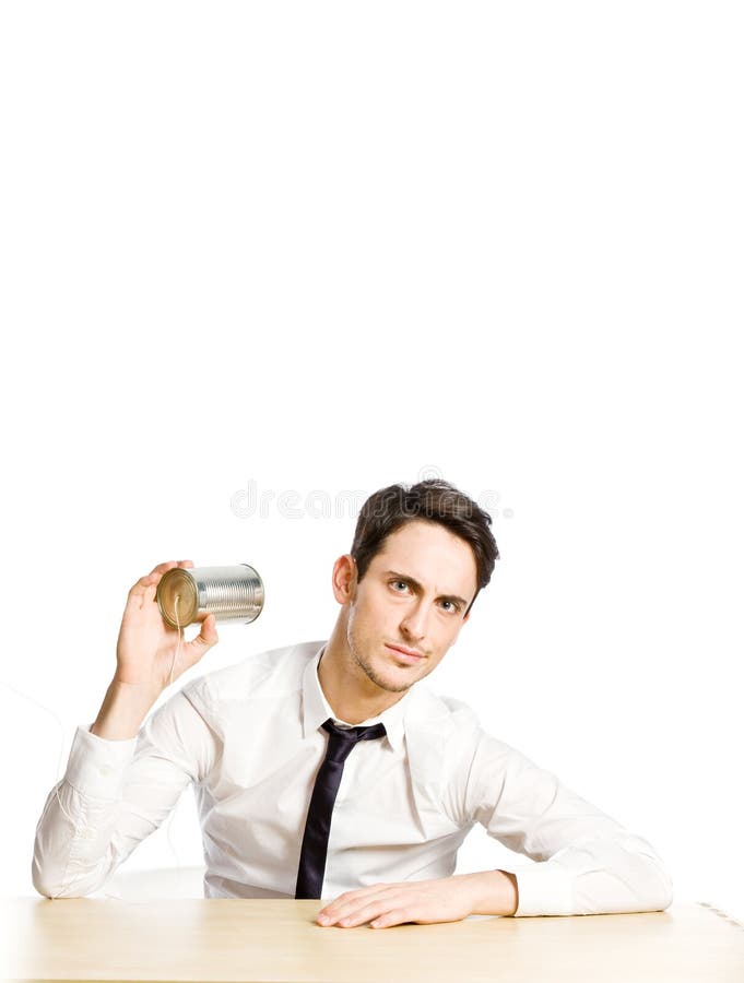 Ignore stock image. Image of talk, telephone, cans, entrepreneur - 21965633