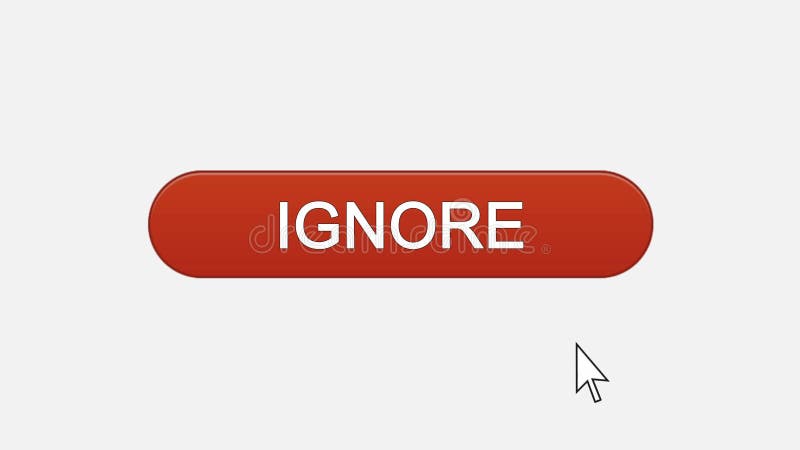 Ignore Web Interface Button Clicked with Mouse Cursor, Different Color ...