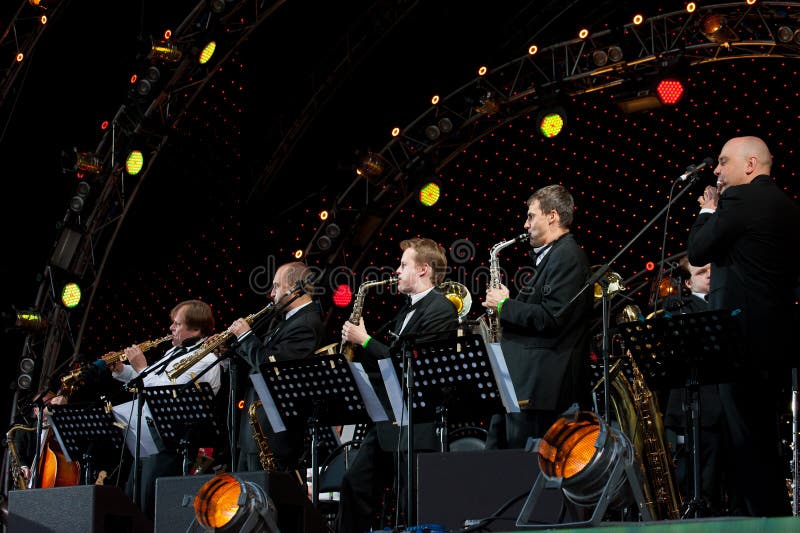 Igor Butman and His Band Performing Editorial Image - Image of butman ...