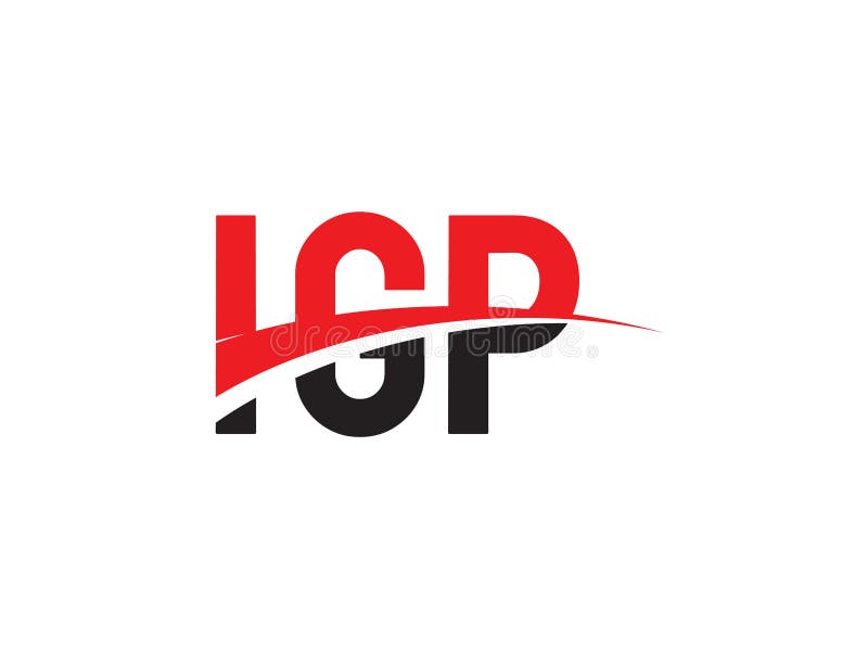 IGP Letter Initial Logo Design Vector Illustration Stock Vector ...