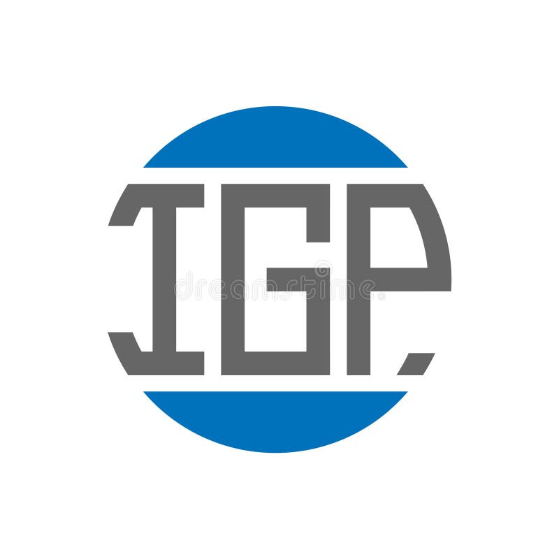 IGP Letter Logo Design on White Background. IGP Creative Initials ...