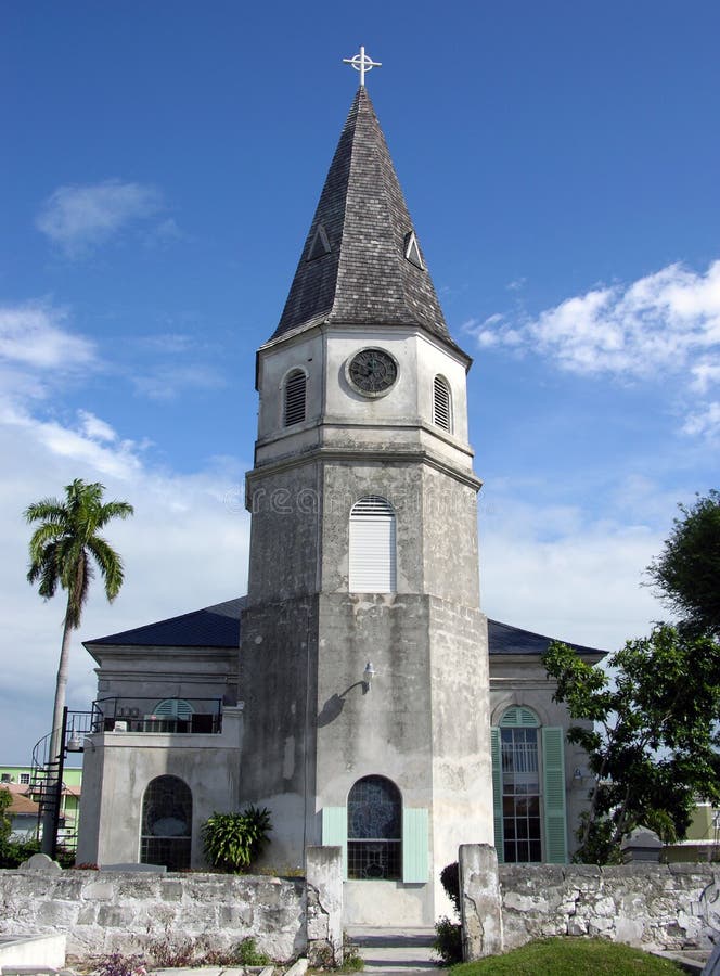 Igreja De São Mateus Na Rua Nassau Imagem de Stock - Imagem de tropical ...