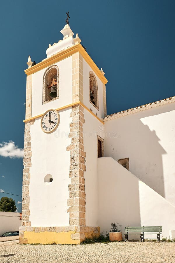 Igreja Matriz De Alvor in Alvor, Portugal Stock Image - Image of matriz ...