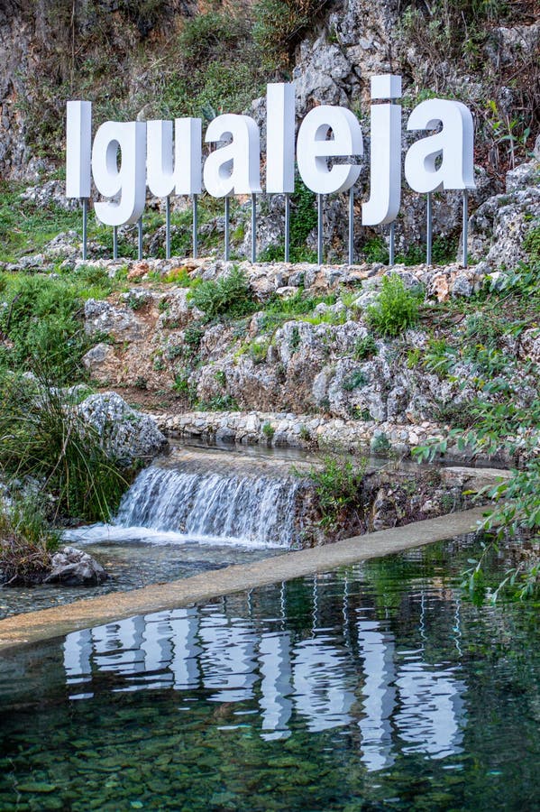 Genal River Source in Igualeja, Spain on January 20, 2024 Editorial ...