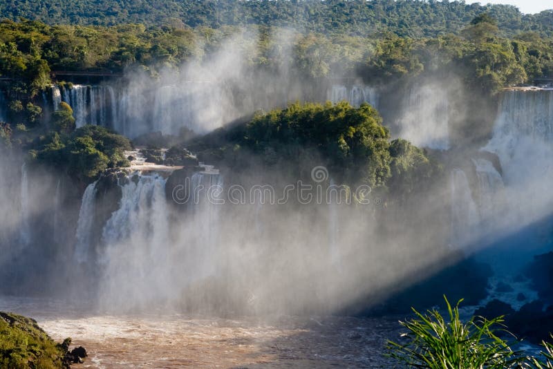 Iguassu Fall stock image. Image of iguassu, brazil, iguazu - 5869683