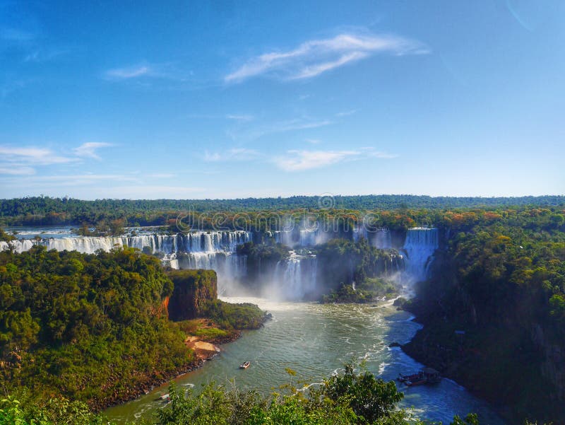 Iguazu fall stock photo. Image of park, america, brazil - 1972208