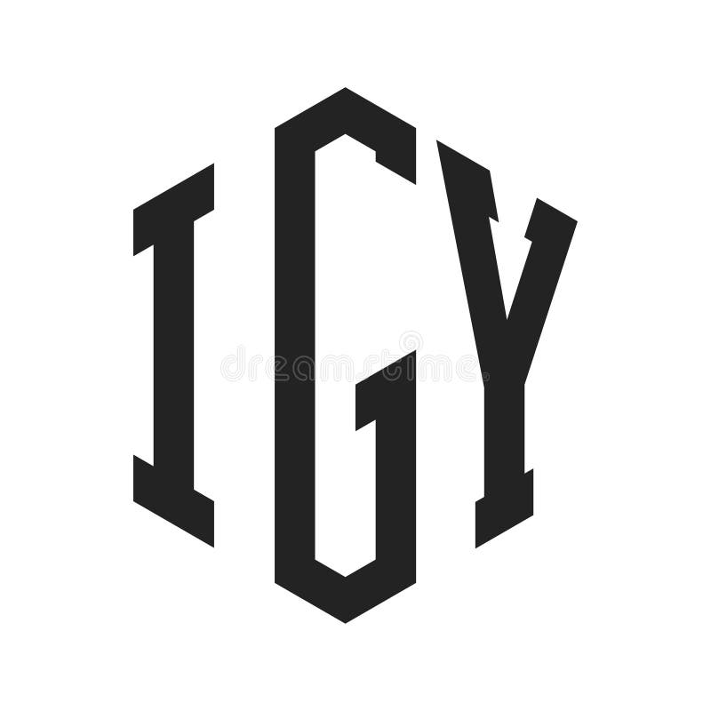 IGY Logo Design. Initial Letter IGY Monogram Logo Using Hexagon Shape ...