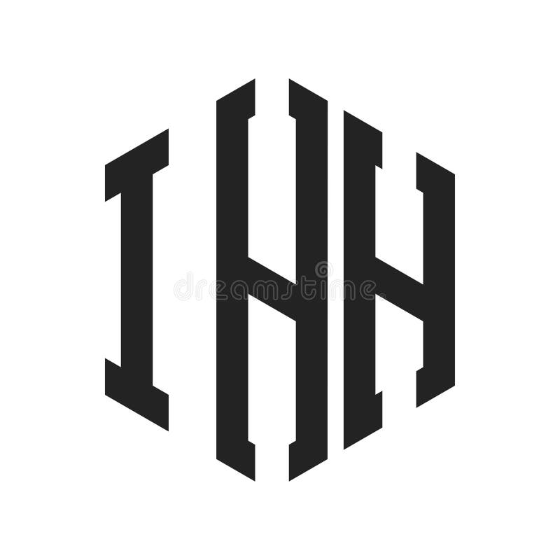 IHH Logo Design. Initial Letter IHH Monogram Logo Using Hexagon Shape ...