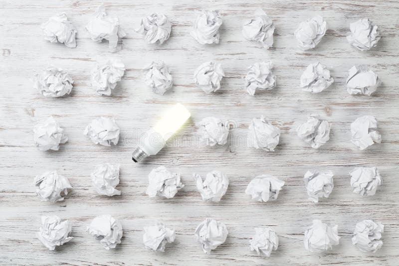 Ihre Hervorragende Gute Idee Stockbild - Bild von kreativität, leuchte ...