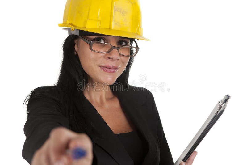 Ihre Kontrolle stockfoto. Bild von arbeit, sturzhelm - 27664248