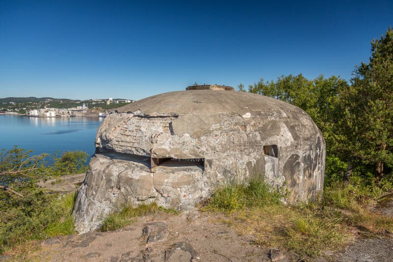 II WW Bunker stock image. Image of bunker, idyllic, concrete - 86218943