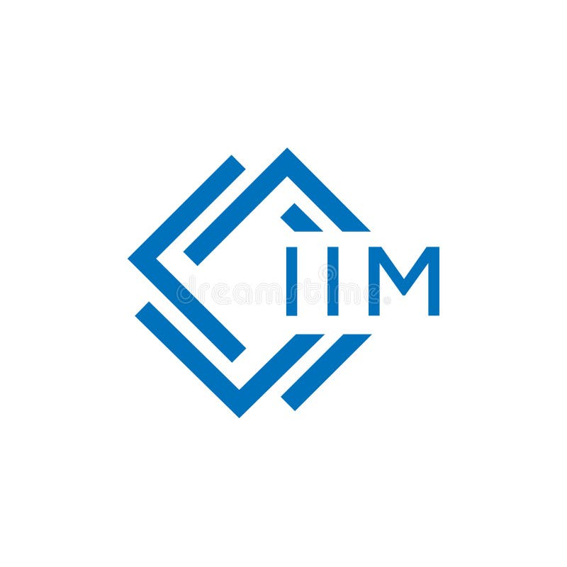 IIM Letter Logo Design on White Background. IIM Creative Circle Letter ...