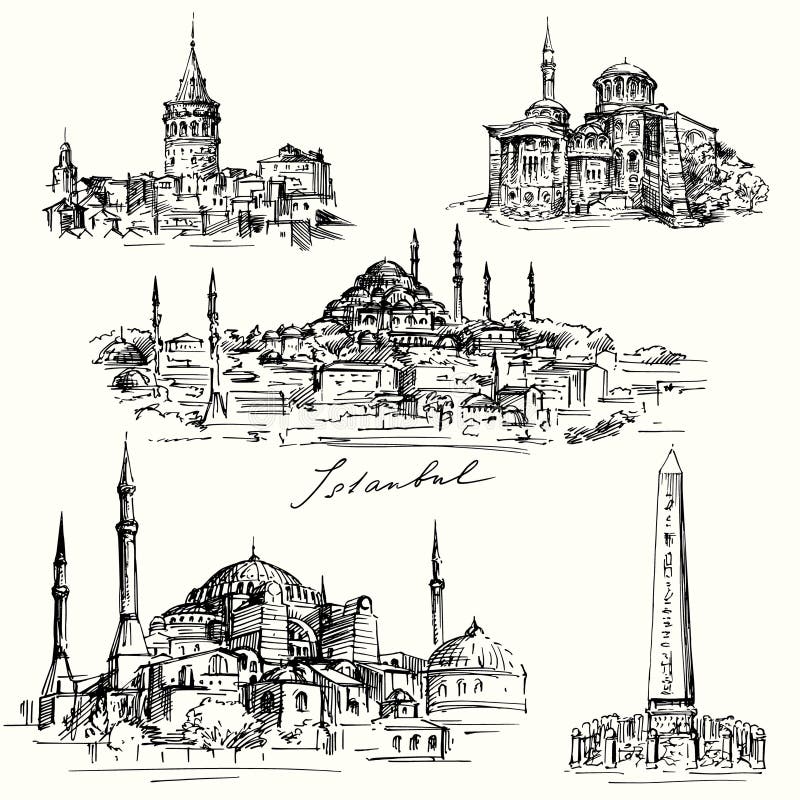 Istambul Turkey Collection Stock Illustrations – 43 Istambul Turkey ...