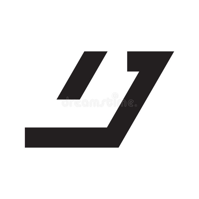 Ij Initial Letter Vector Logo Icon Stock Vector - Illustration of ...